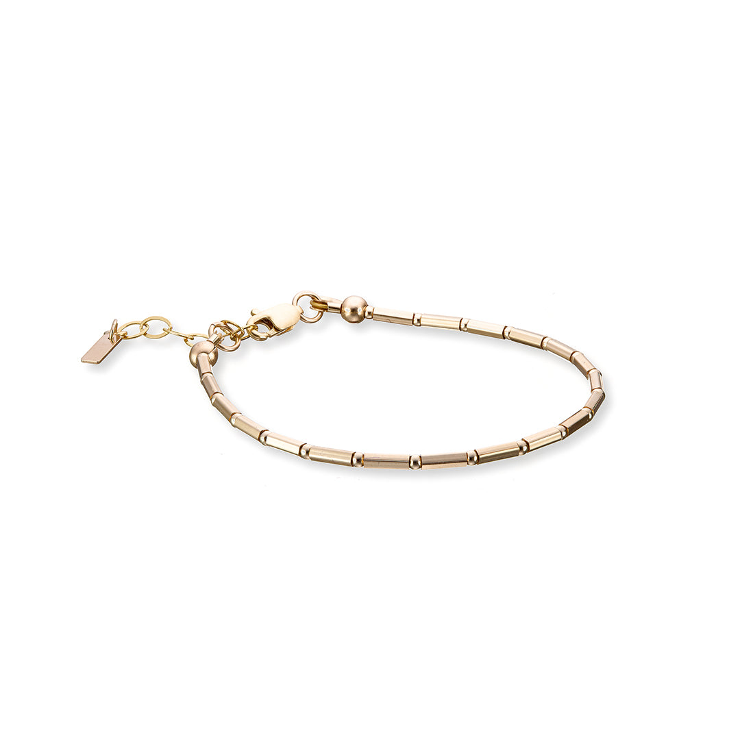14kt Goldfill Linear Bracelet – Scribble & Stone