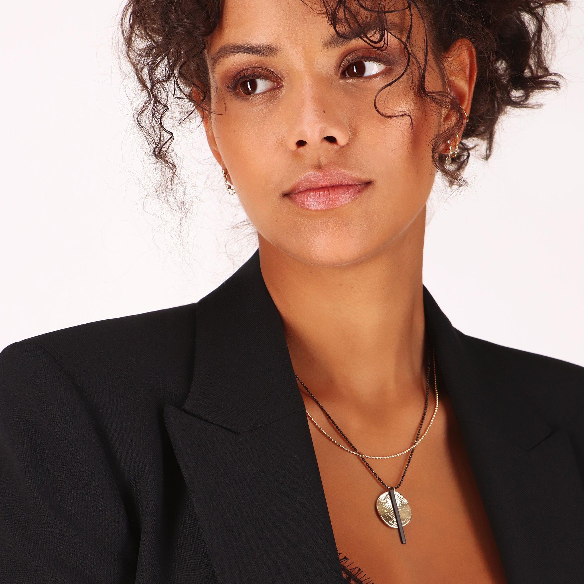 Scratched Stem Pendant – Scribble & Stone